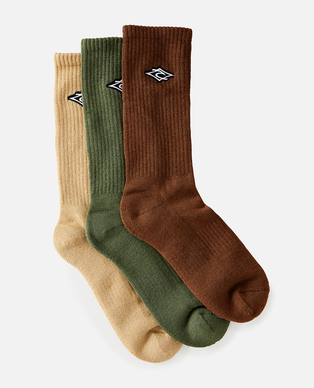 DIAMOND CREW SOCK 3-PK - Rip curl